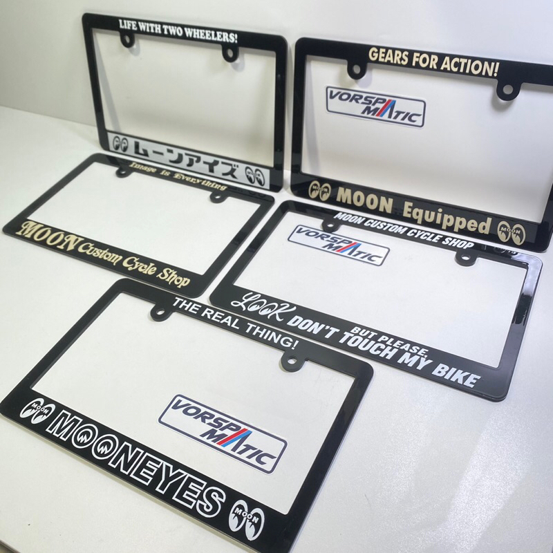 Jual Frame Plat Nomor Custom JDM Untuk Motor | Shopee Indonesia
