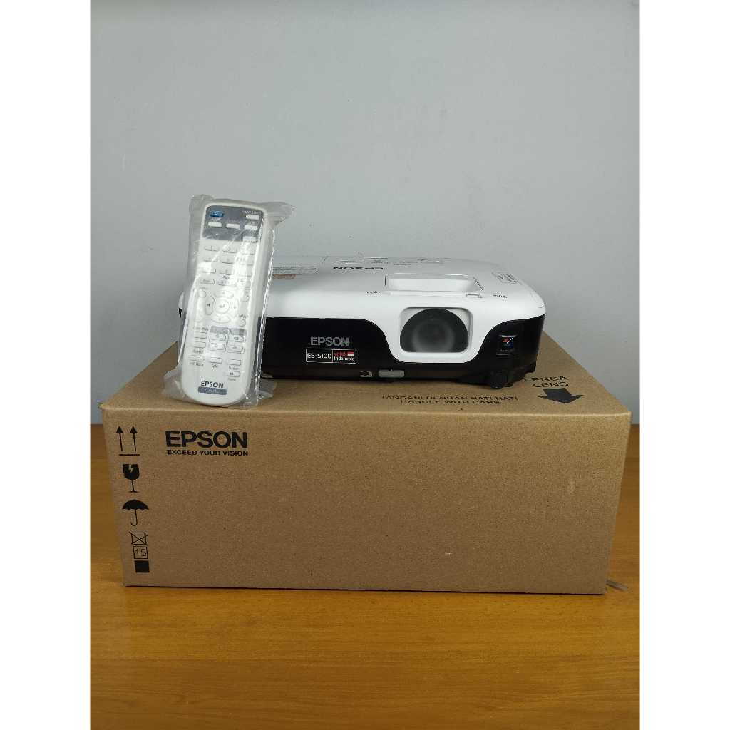 Jual proyektor bekas Epson eb-x100 second | Shopee Indonesia