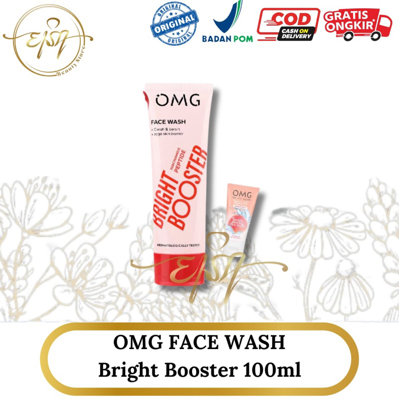 Jual OMG FACIAL WASH BRIGHT BOOSTER | Shopee Indonesia