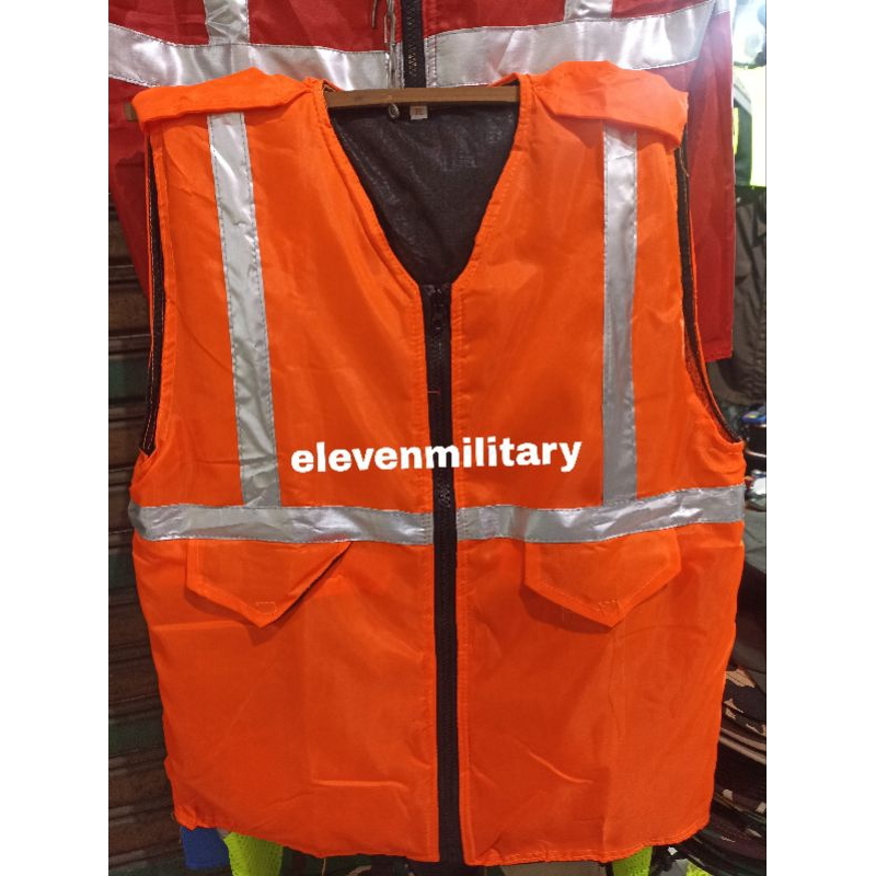 Jual Rompi proyek warna oren | Shopee Indonesia