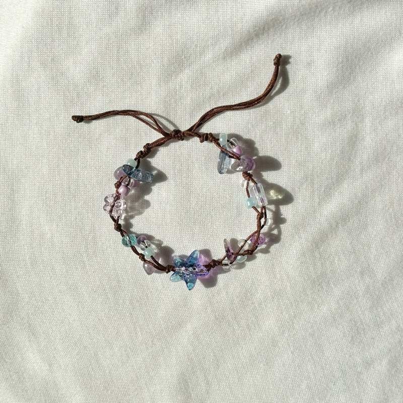 Jual Starry Night Bracelet! Gelang aesthetic / Gelang tali Starry Night / Gelang tali serut ...
