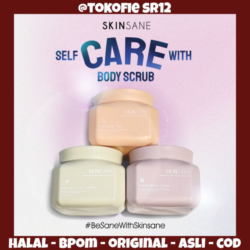 Jual FREE GIFT SR12 Skinsane Body Scrub / Mengangkat Kulit Mati ...