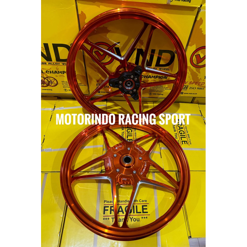 Jual VELG VND V SPEED V2 RING 17 AEROX NEW & AEROX OLD / VND V SPEED GEN 2 160x17 & 185x17 ...