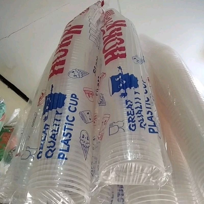 Jual Cup/Gelas teh poci jumbo Hokkaku Slim 18oz (50 pcs) | Shopee Indonesia