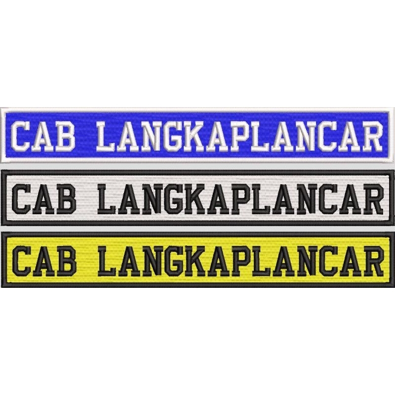 Jual JASA PEMBUATAN EMBLEM BORDIR / LOGO BORDIR / KOMPUTER DESIGN ...