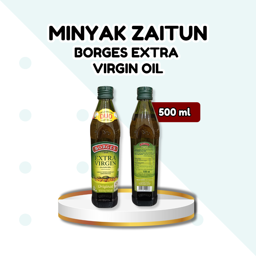 Jual Zaitun BORGES 500ml | Minyak Olive Oil Extra Virgin | Shopee Indonesia