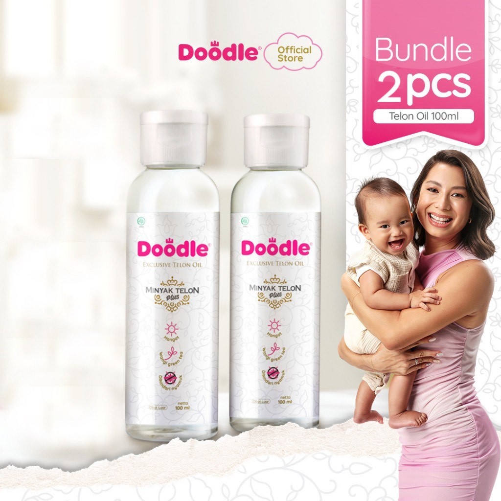 Jual Bundle 2 Doodle Telon Oil (100ml) | Shopee Indonesia