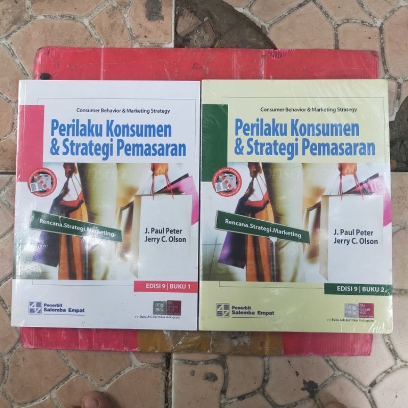 Jual Buku Perguruan Tinggi / Perilaku konsumen & Strategi Pemasaran / Edisi 9 Buku 1 & 2 ...