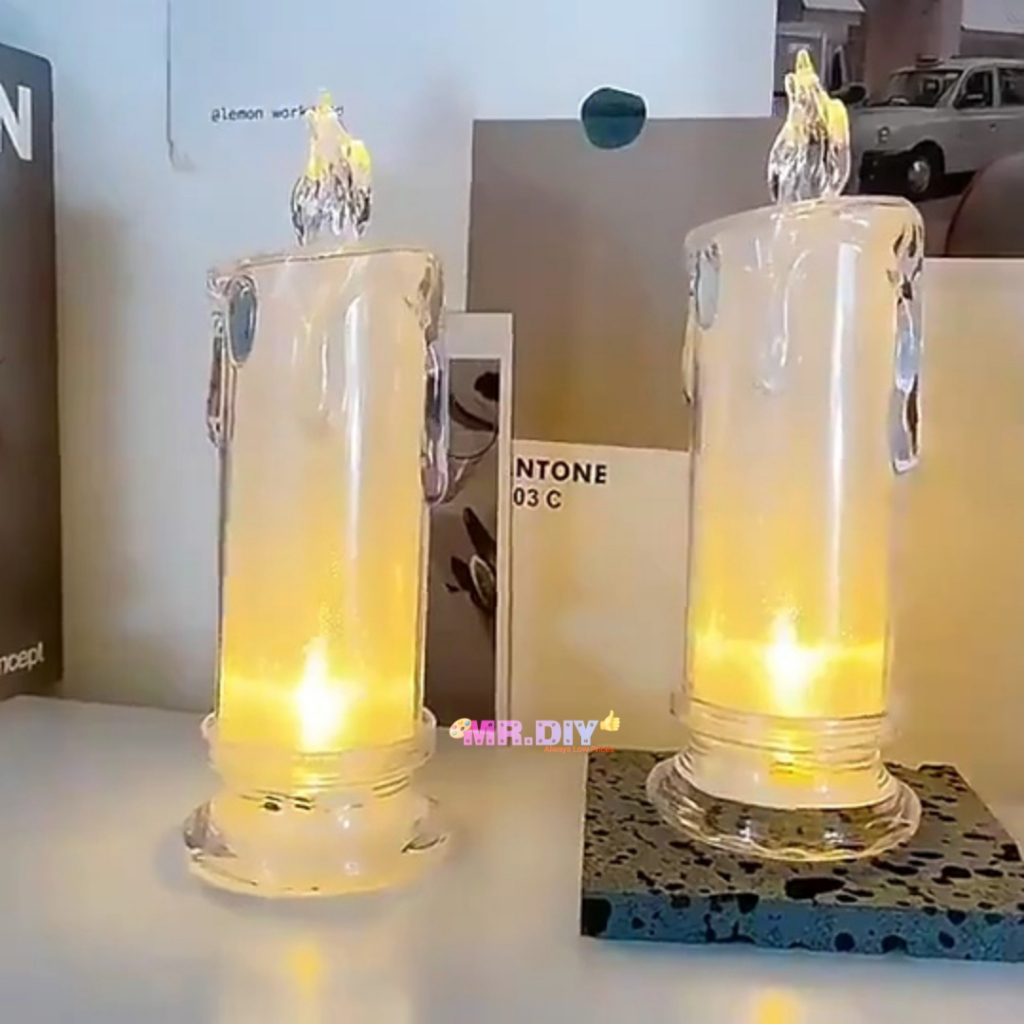 Jual Lilin Dekorasi/Lilin Natal/Lilin Pesata/Lilin Led/Lampu Lilin ...