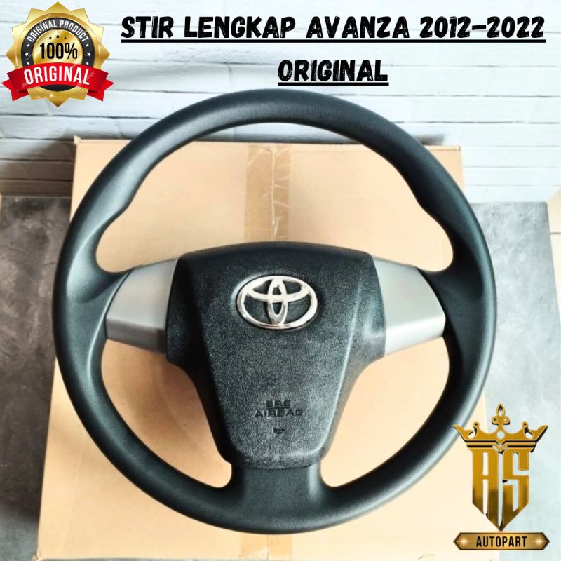 Jual Steering Wheel Stir Lengkap Toyota Avanza Calya Include Bracket ...
