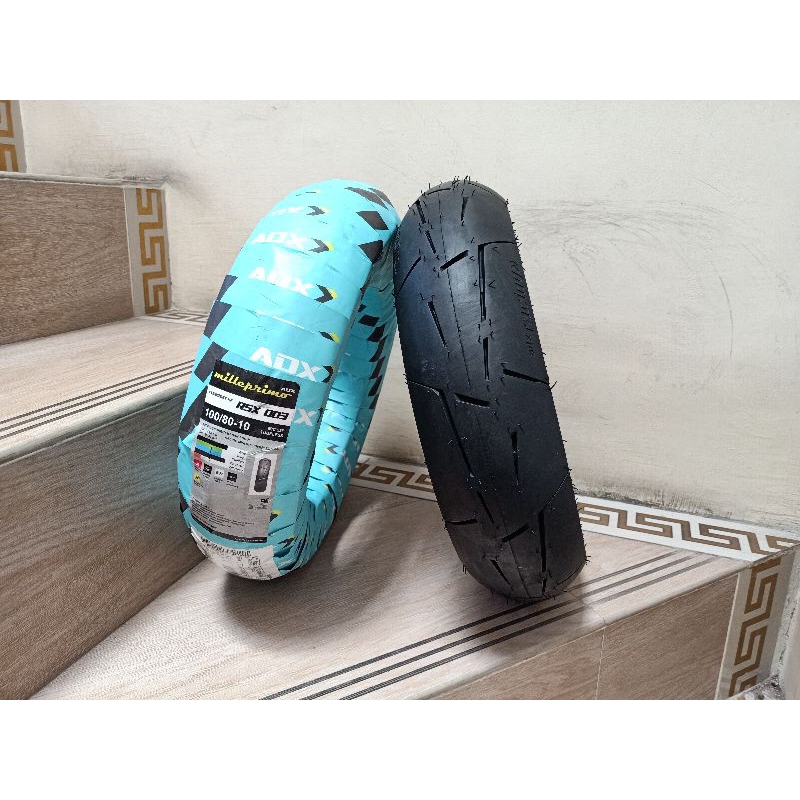 Jual ban adx racing milleprimo RSX 003 ring 10 100/80 vespa sprint px ...