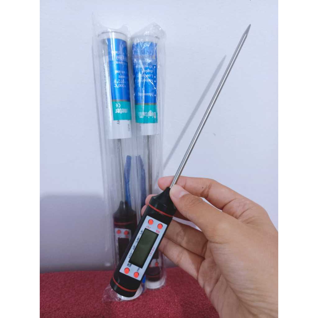 Jual Digital Thermometer Long Stick 15cm | Shopee Indonesia