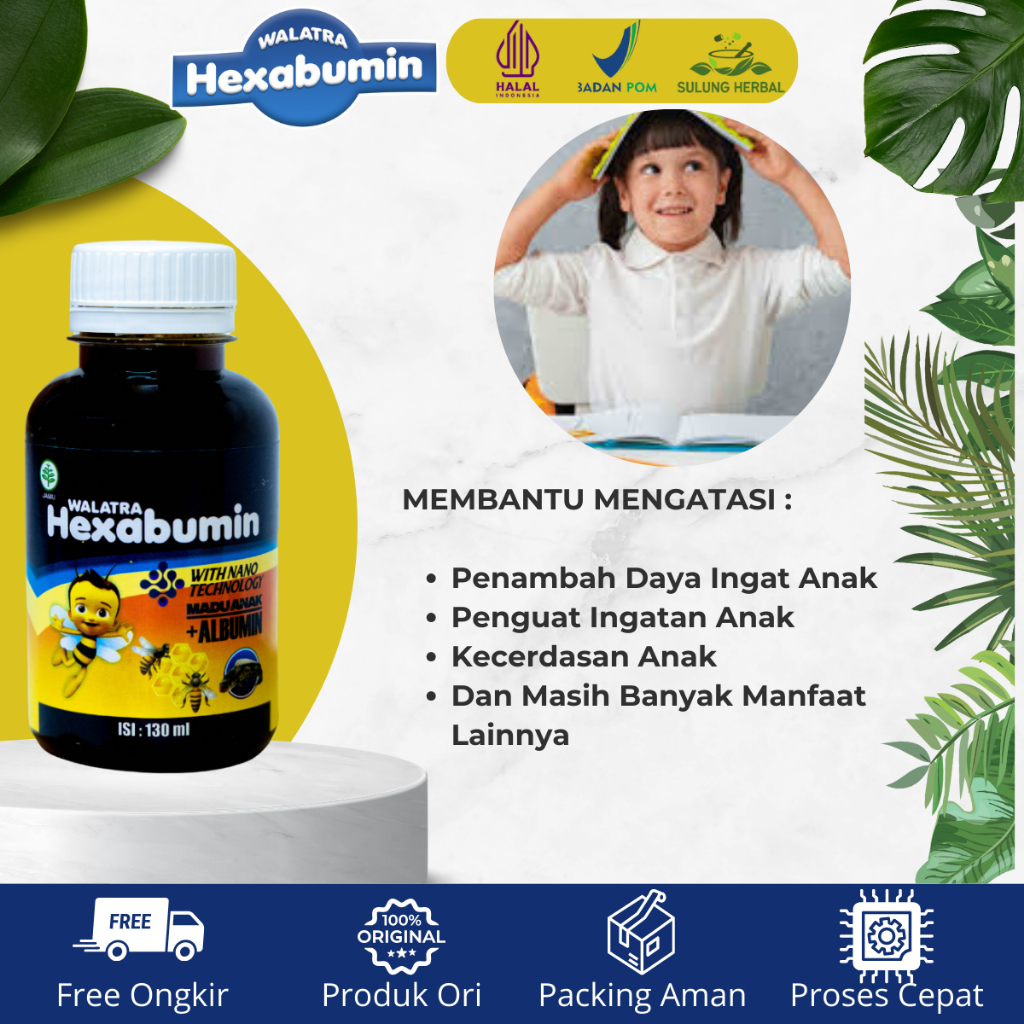 Jual Hexabumin - Vitamin Penambah Daya Ingat Anak, Vitamin Penguat ...