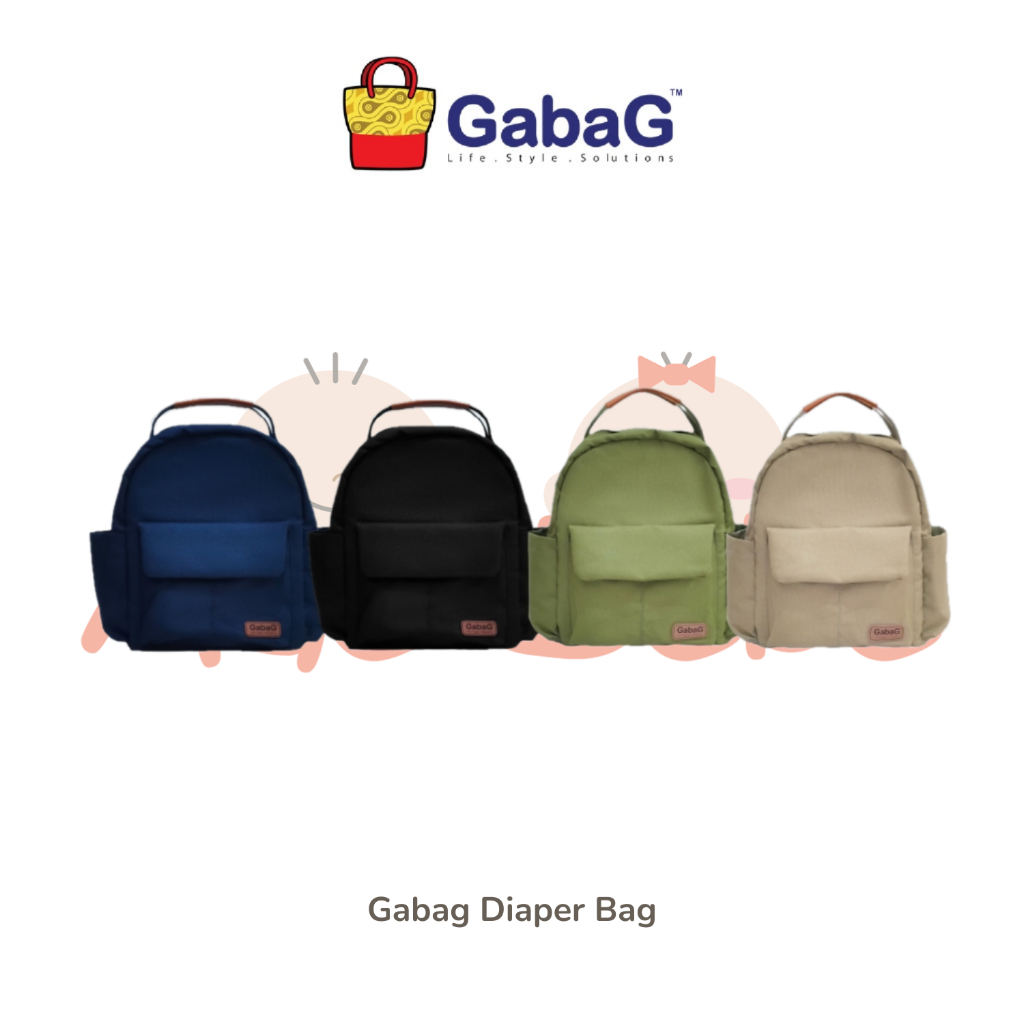 Jual GabaG Diaper Bag Tas Perlengkapan Bayi Irvin/Milo/Olive/Devon ...
