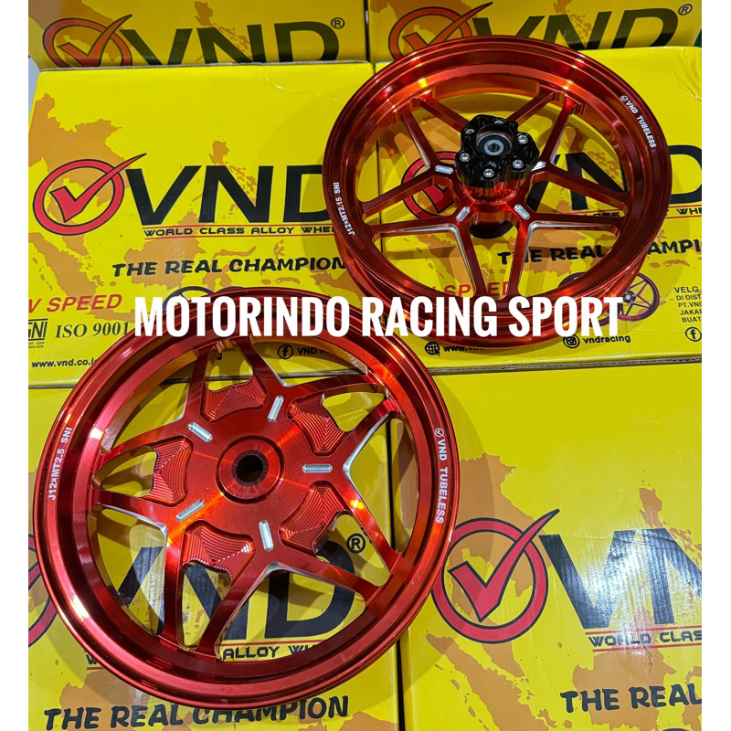 Jual VELG VND V SPEED BINTANG RING 12 GRAND FILANO & FREEGO / VND V SPEED BINTANG 185x12 ...
