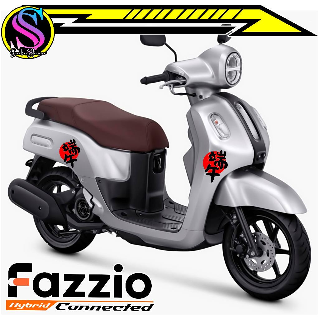 Jual 137/STIKER CUTTING/STIKER JEPANG/STIKER JAPAN/STIKER FAZZIO/STIKER ...