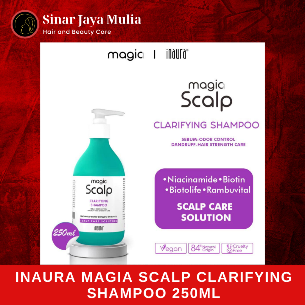 Jual Inaura Magia Scalp Clarifying Shampoo 250ml - Sampo/Rambut Ketombe ...