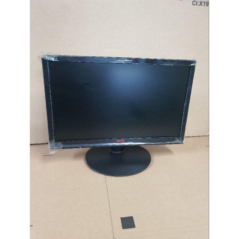 Jual MONITOR LAYAR ZYREX 19 INCHI LED WIDE MULUS LIKE NEW LENGKAP KABEL ...