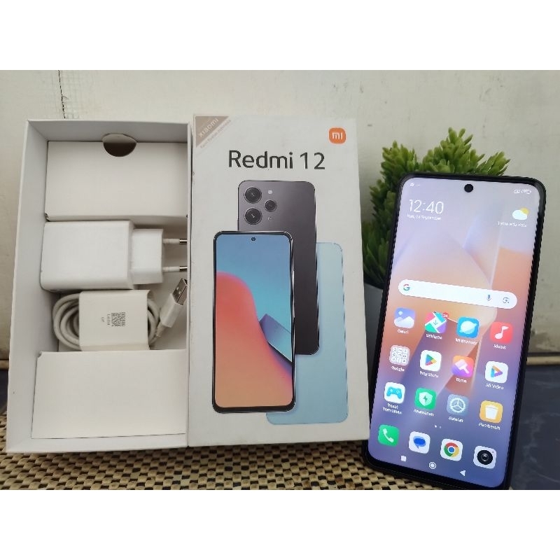 Jual HP SECOND REDMI 12 RAM 8 INTERNAL 128GB SEGEL BERGARANSI NORMAL ...