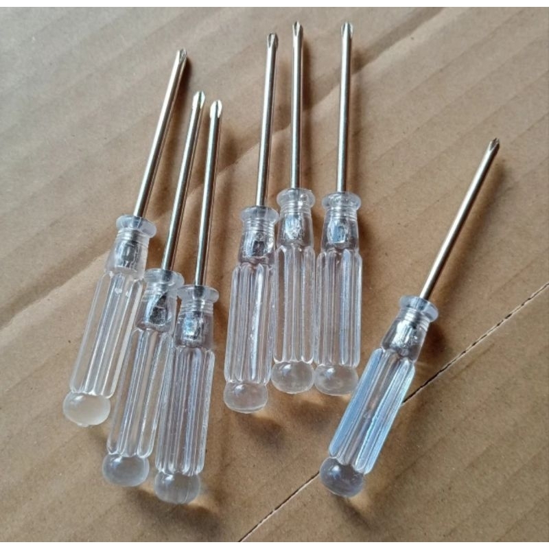 Jual REP TAMIYA OBENG BAUT 2MM GAGANG CLEAR / OBENG TAMIYA BAUT 2MM ...