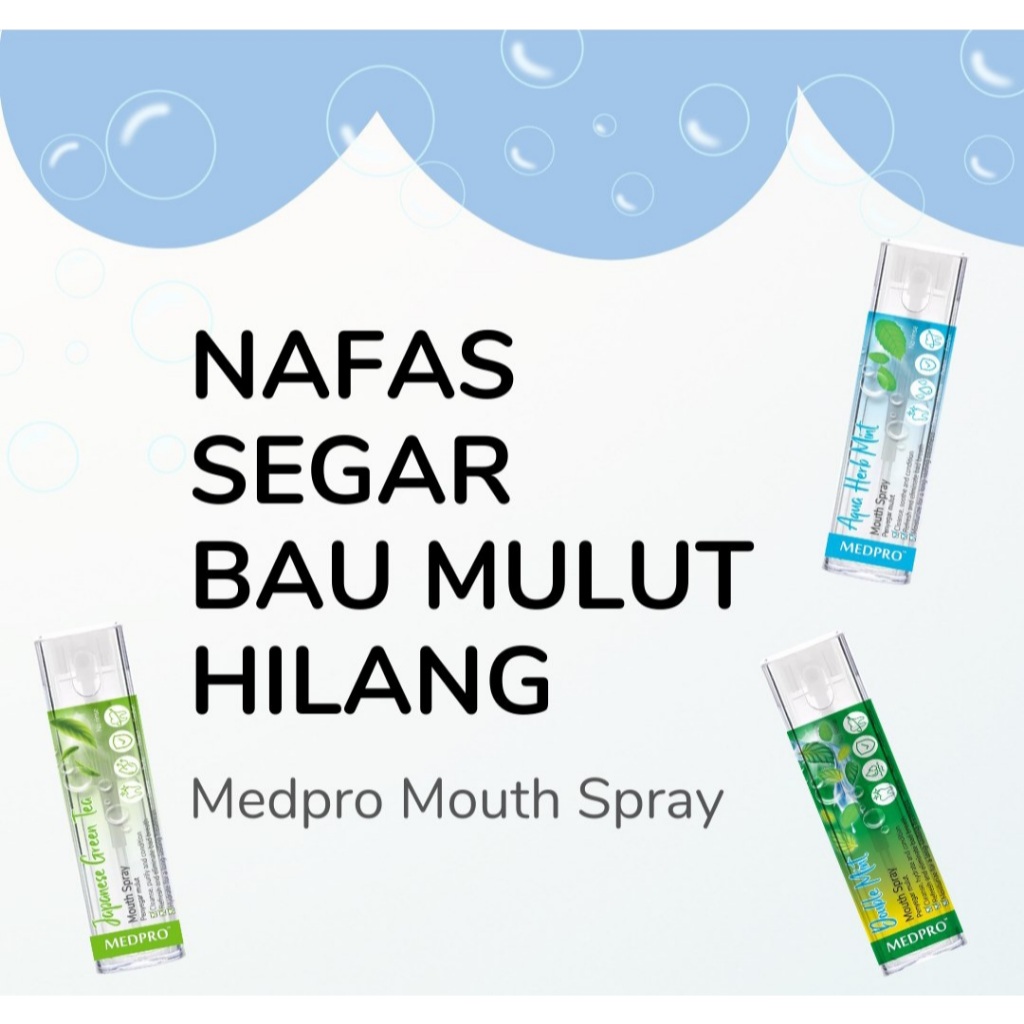 Jual Medpro mouth spray 12ml(penyegar mulut) | Shopee Indonesia