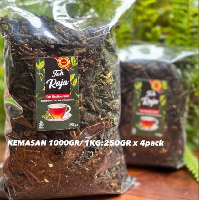 Jual Teh Raja Racikan Teh Solo Kemasan 1Kg Paket Hemat | Shopee Indonesia