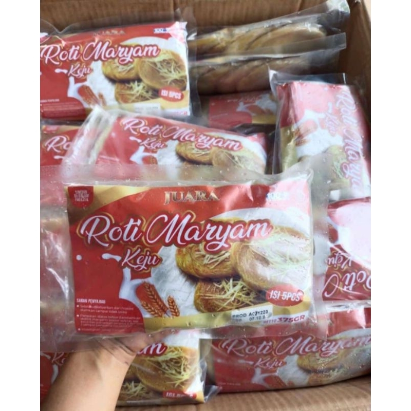 Jual Roti Maryam Juara isi 5 pcs berat 375 gram | Shopee Indonesia