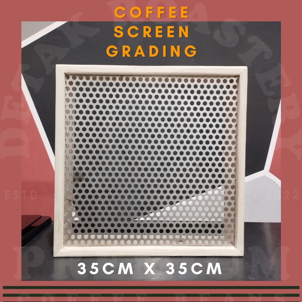 Jual Alat Sortir Kopi Screen Grading Ukuran 4mm Sampai 9mm | Shopee ...