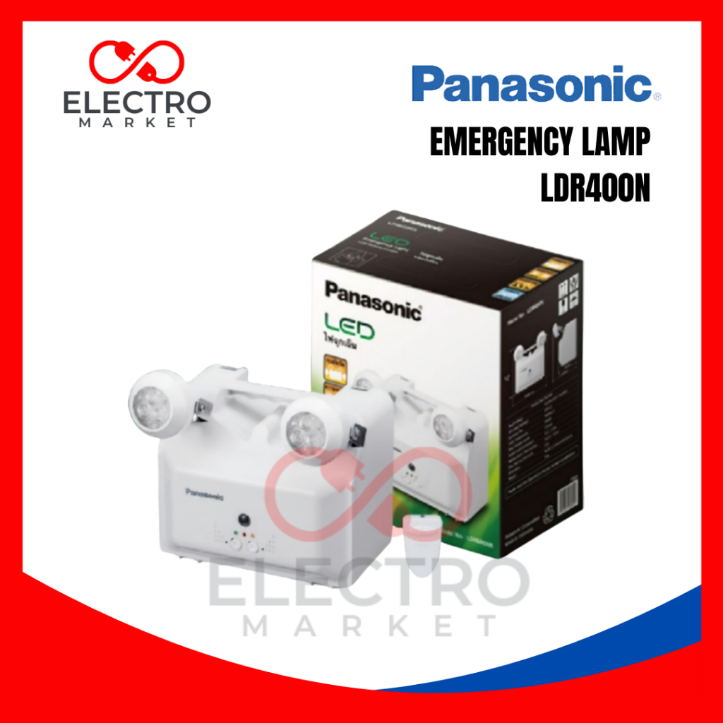 Jual PANASONIC Emergency Lamp Lampu Darurat LDR400N LDR 400N | Shopee ...