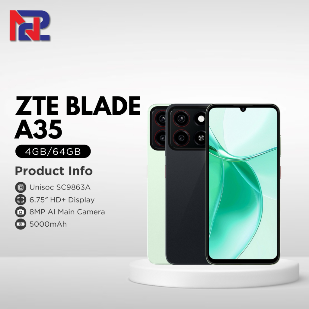 Jual ZTE Blade A35 (4GB+8GB) / 64GB | 6,75" Display FHD - 5.000 mAh ...