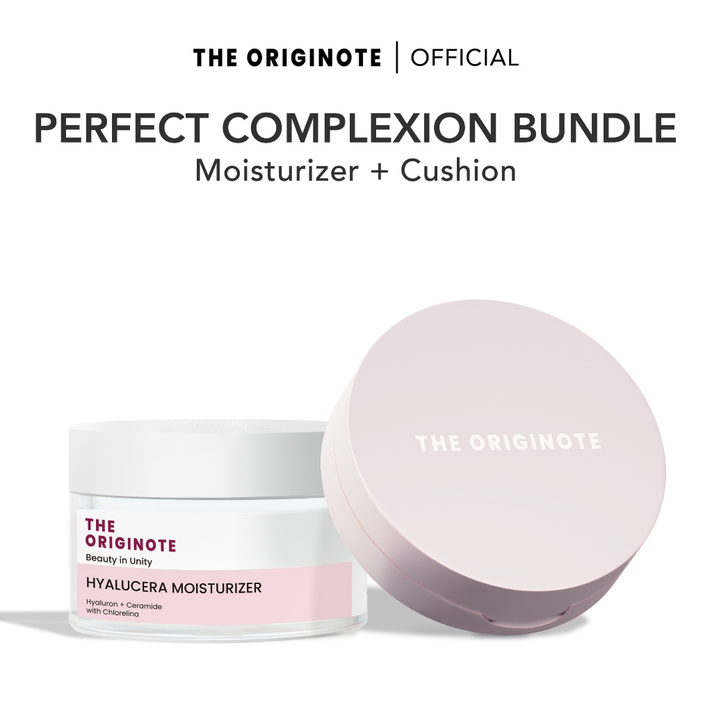 Jual The Originote Bundle Perfect Complexion - Hyalucera Moisturizer ...