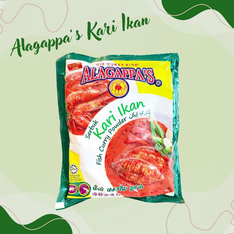 Jual SERBUK KARI IKAN ALAGAPPAS / FISH CURRY POWDER 250 GR | Shopee ...