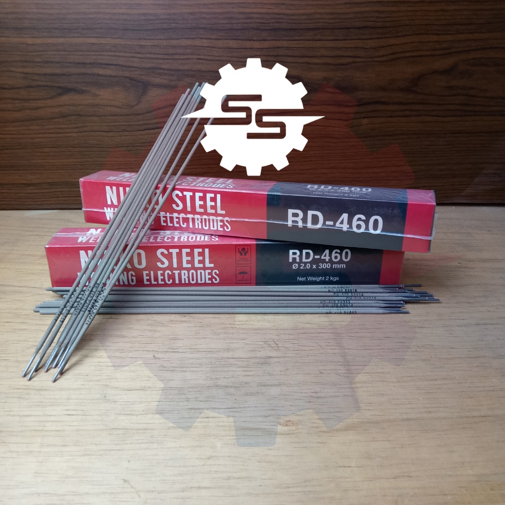 Jual NIKKO STEEL Welding Wire Kawat Las RD-460 / RD 460 2mm x 300mm ...