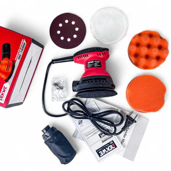 Jual Mesin Amplas Orbital Sander Variable Speed 5 inch dual action ...