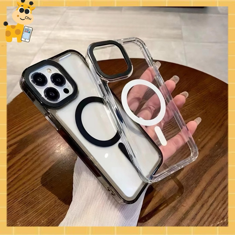 Jual SPACE MAGSAFE CLEAR CASE ANTI KUNING for IP 11 12 13 14 15 Plus ...