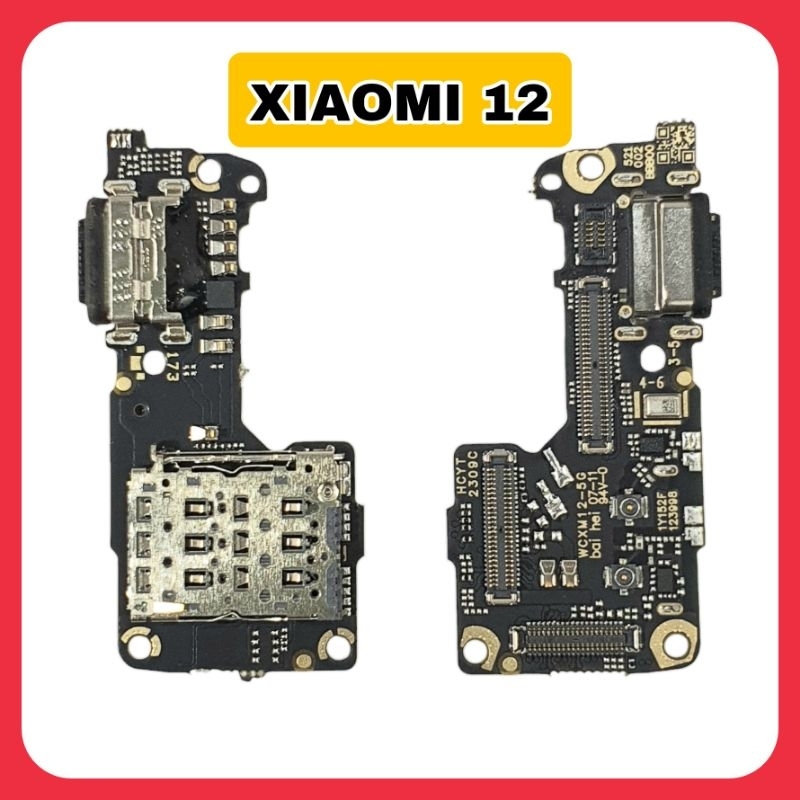 Jual pcb cas charge boardcas con sim xiaomi 12 | Shopee Indonesia