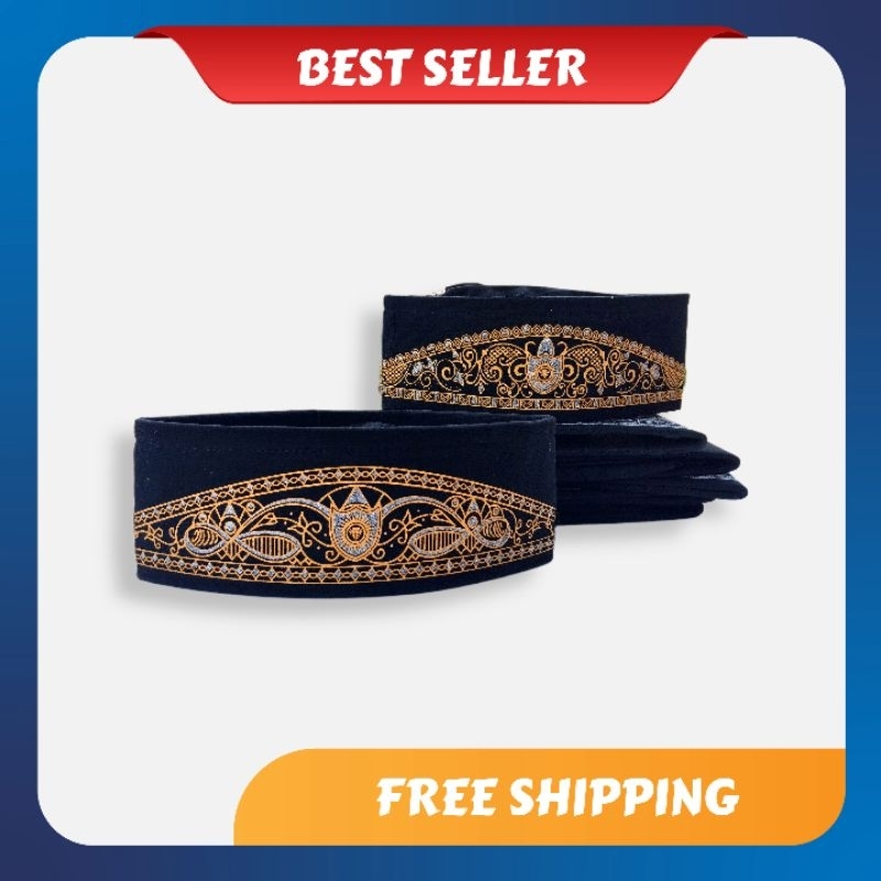 Jual batik kopyah anak batik peci anak | Shopee Indonesia