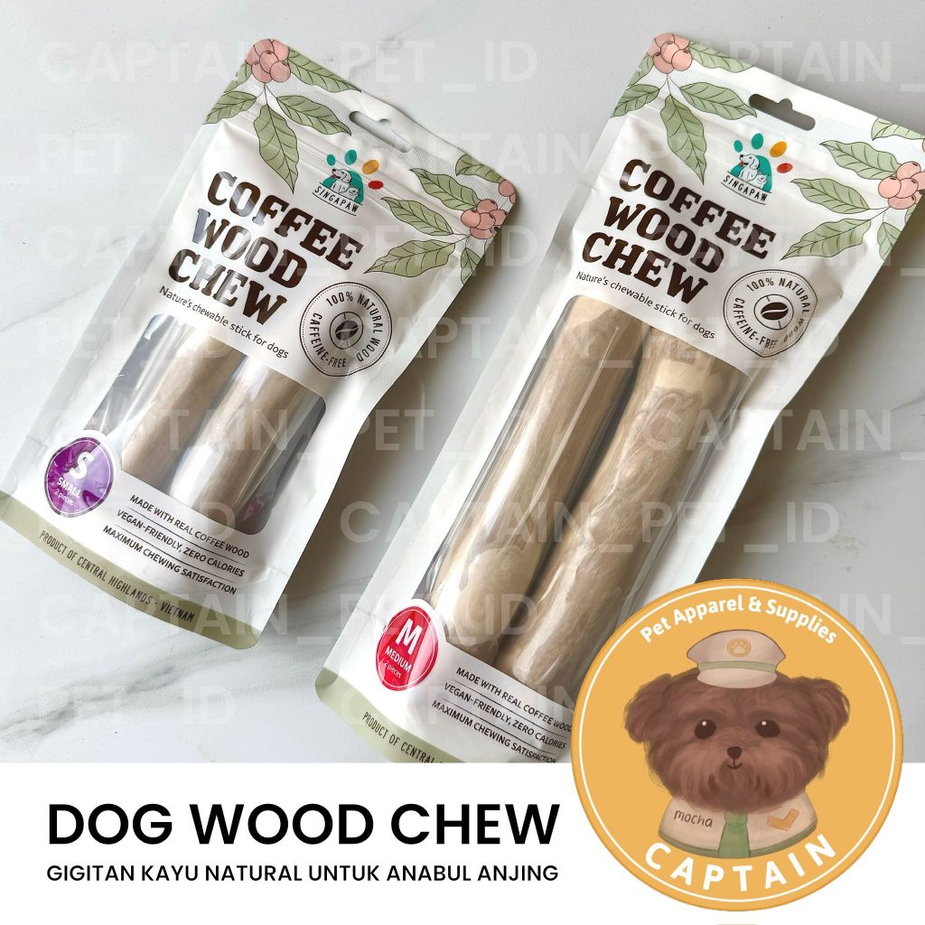 Jual DOG WOOD CHEW KAYU GIGITAN ANJING TREATS MAINAN GIGIT HEWAN ...
