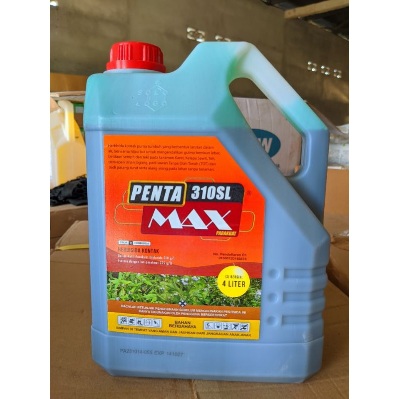 Jual HERBISIDA PENTA MAX 310 SL KEMASAN 4 LITER | Shopee Indonesia