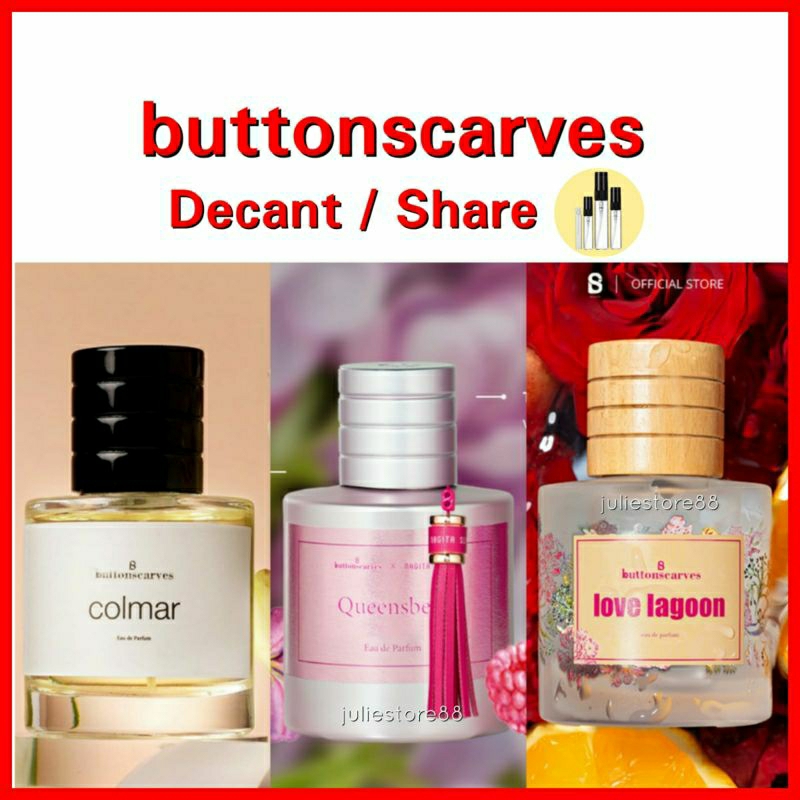 Jual (Decant / Share) Buttonscarves Parfum London Bloom Queensberry ...
