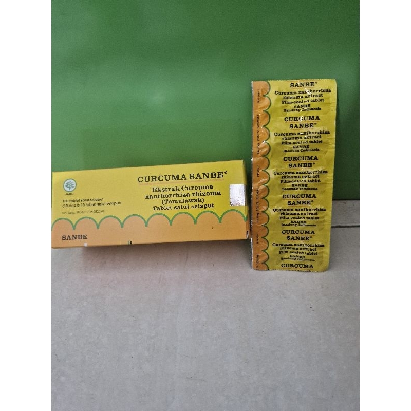 Jual CURCUMA SANBE STRIP ISI 10 TABLET/ED: MARET 2026 | Shopee Indonesia