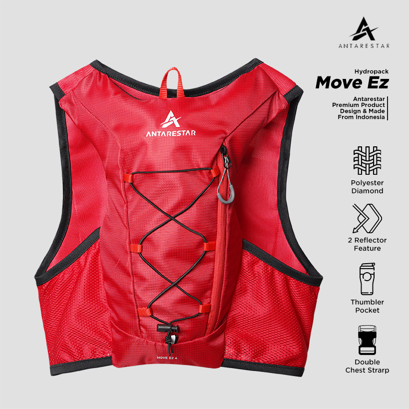 Jual Hydropack Move EZ 4L Outdoor Hydropack Ultralight Tas Trailrun Tas ...