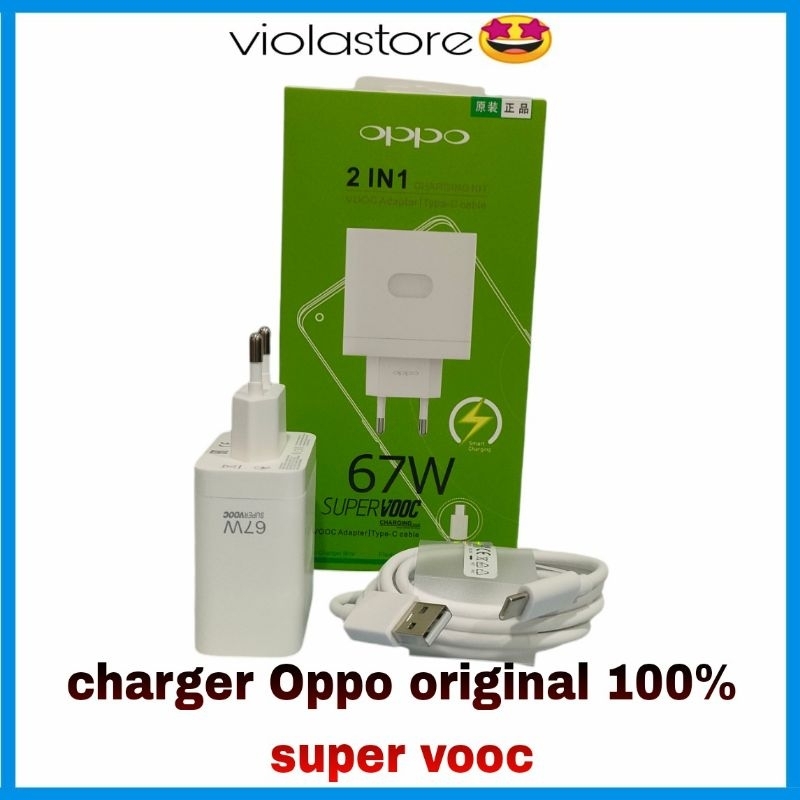 Jual Charger Oppo original 100% tipe C 30 watt/33 Watt/65 Watt/80 watt ...