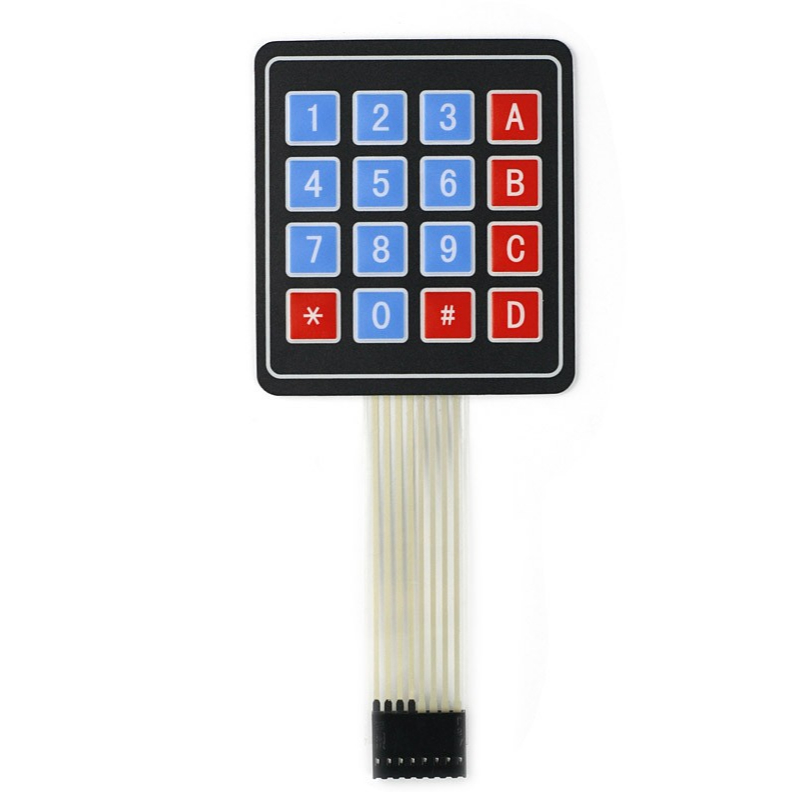 Jual Membrane Keypad 4x4 - 16 Tombol membran | Shopee Indonesia