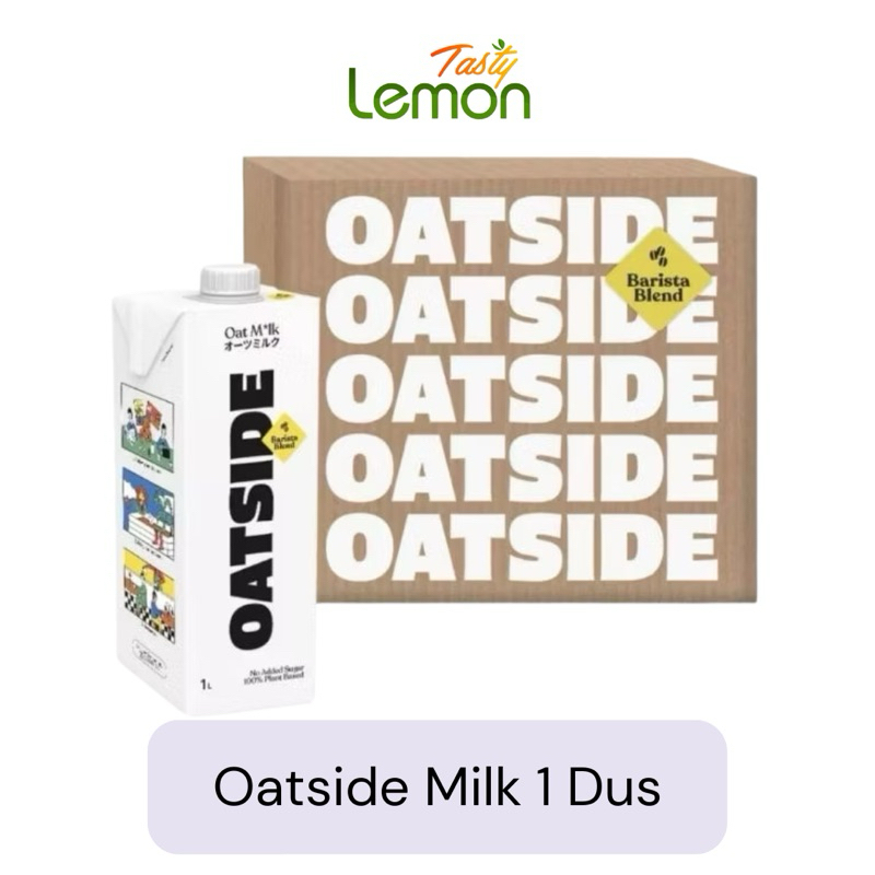 Jual Oatside Oat Milk, Susu Oat 1 Dus isi 6 Pcs | Shopee Indonesia