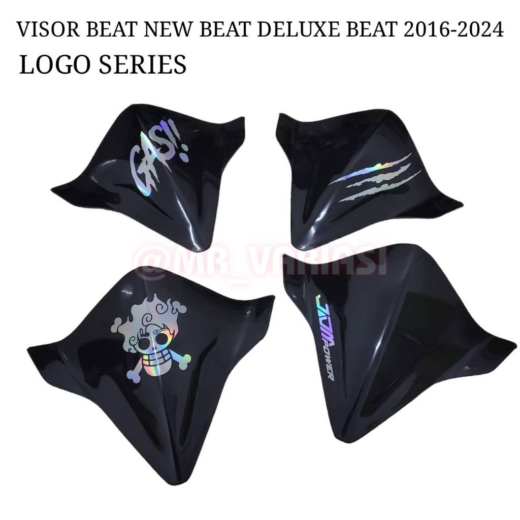 Jual Visor BEAT NEW DELUXE LOGO SERIES LOGO HOLOGRAM KEREN VISOR BEAT ...