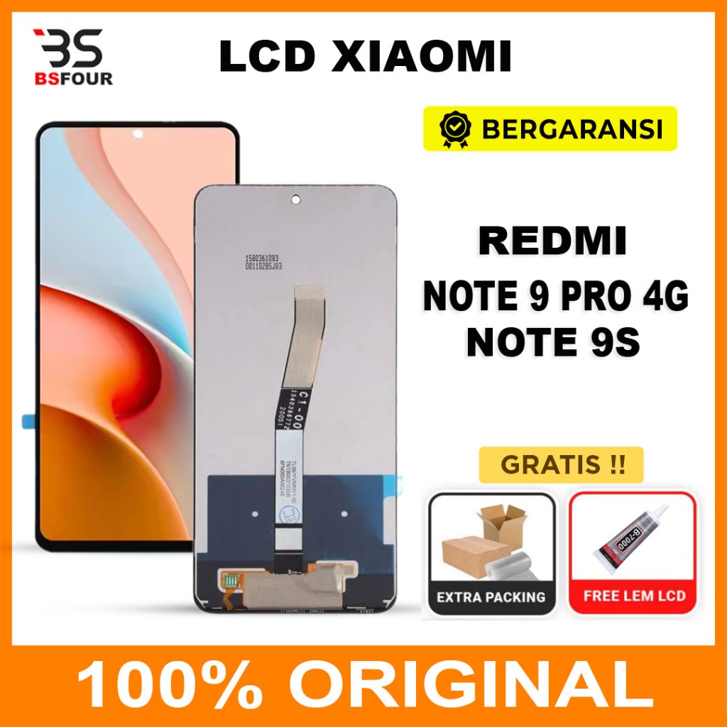 Jual LCD XIAOMI REDMI NOTE 9 PRO 4G / NOTE 9S FULLSET TOUCHSCREEN ...