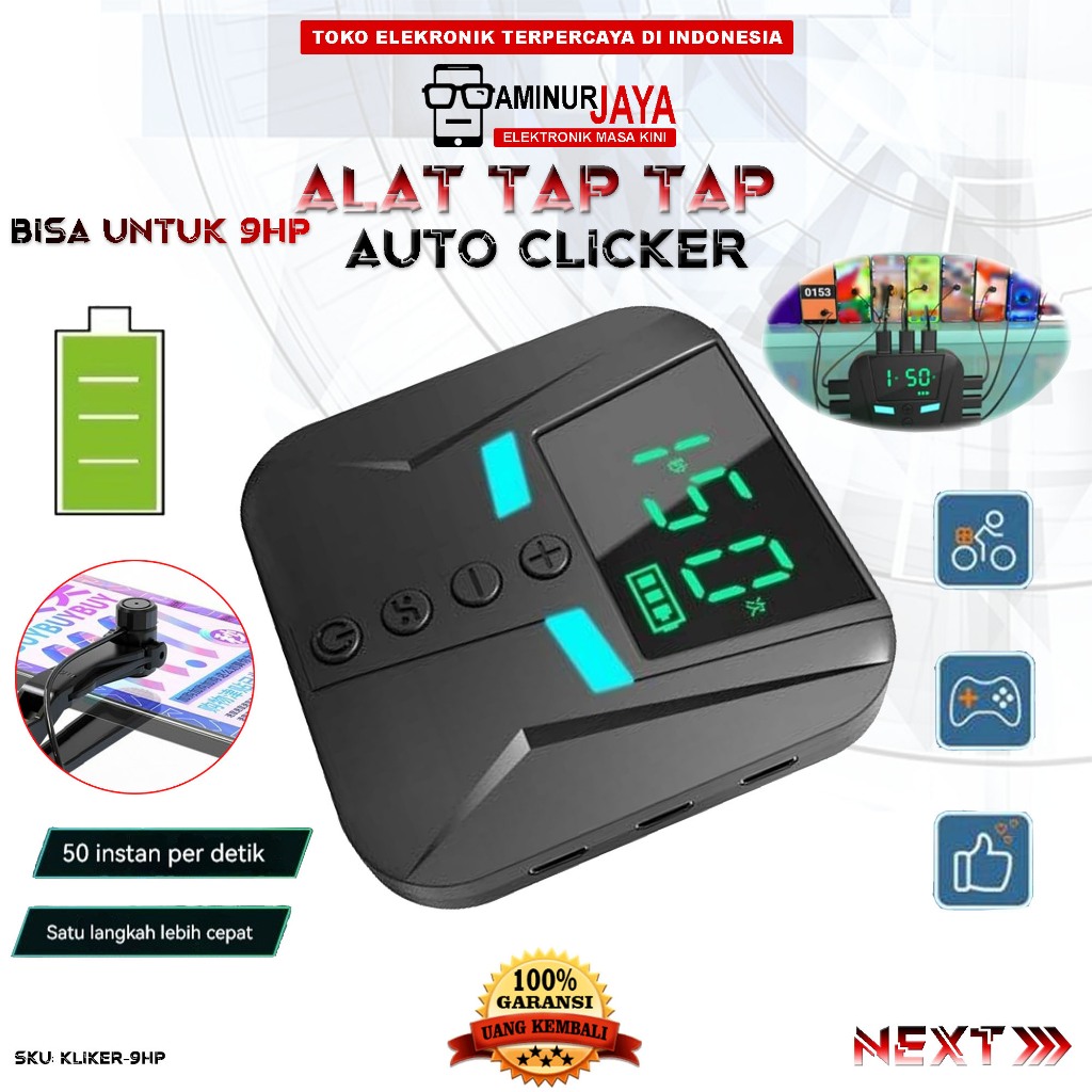 Jual Auto Clicker Alat Tap Tap Layar untuk Smart Phone Multifunctional ...