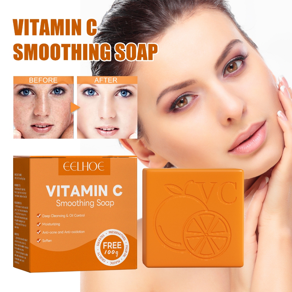 Jual EELHOE Vitamin C Whitening soap | Shopee Indonesia