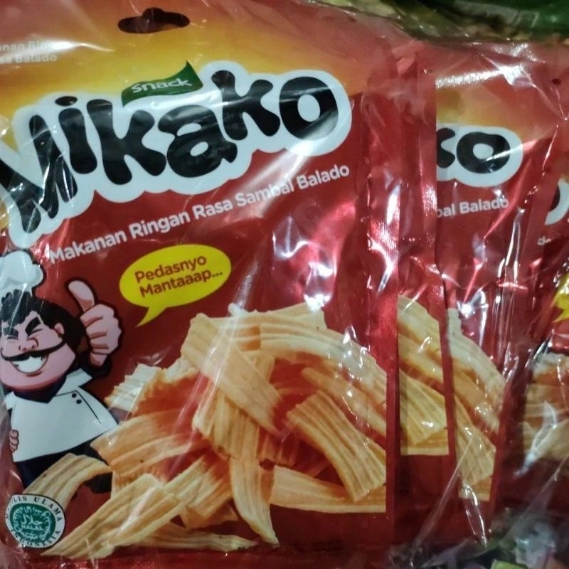 Jual mikako kerupuk dgn variant rasa rumput laut ,balado ,sapi panggang ...